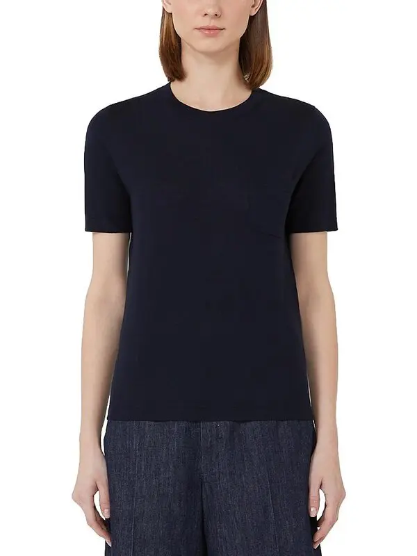 Max Mara Egidio Wool Crewneck Sweater - Ultramarin