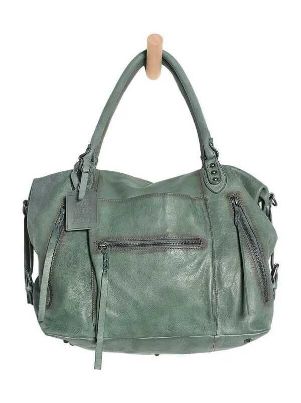 Free People We The Free Emerson Leather Tote - Secret Sage