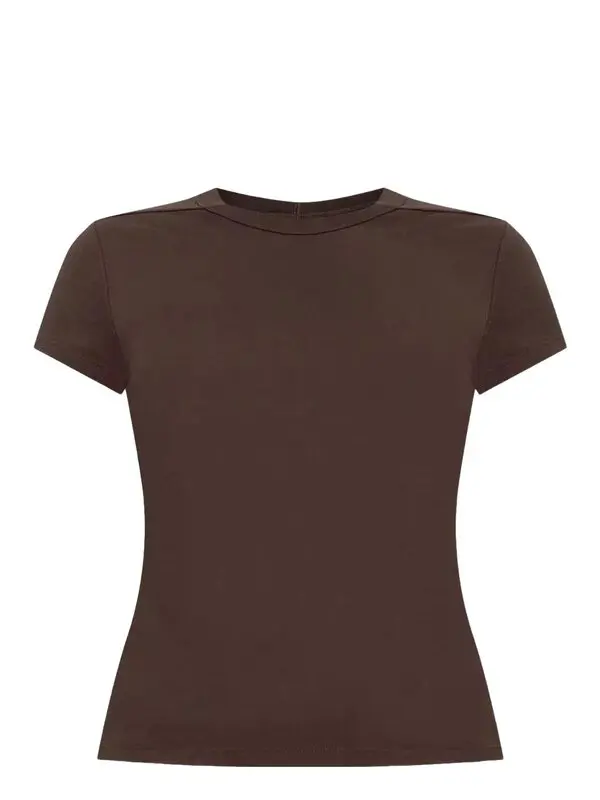 Rick Owens Seam-detail T-shirt - Brown