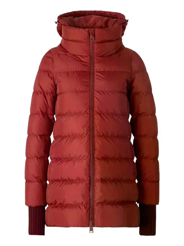 Herno Padded Jacket With Removable Hood - Red