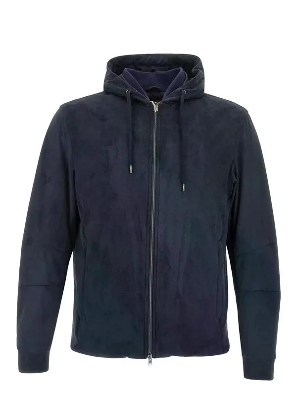 Herno Hooded Jacket - Blue
