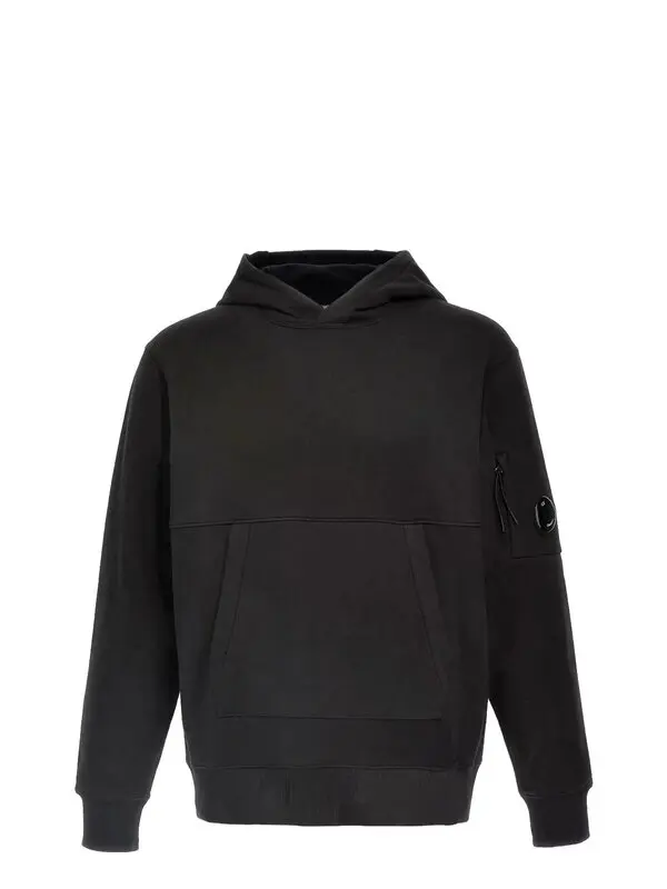 C.P. COMPANY Lens-detail Hoodie - Black