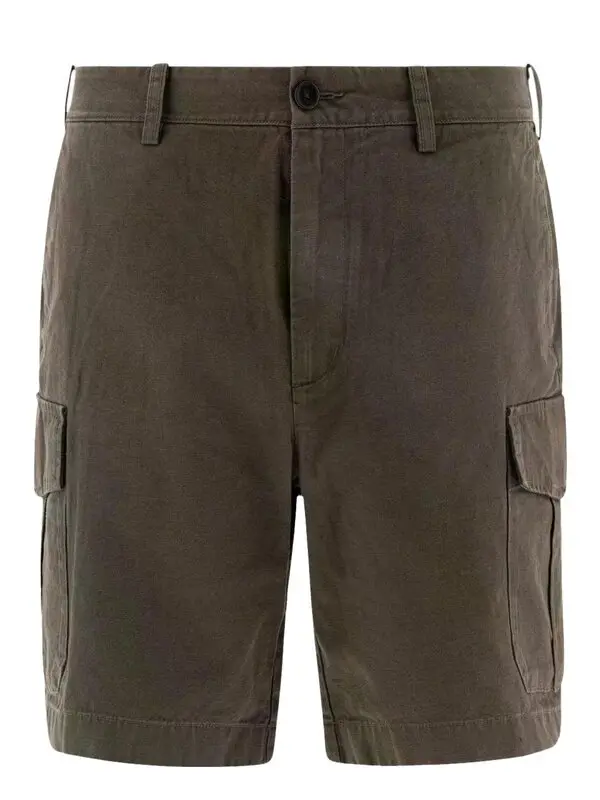 Vince Straight-leg Cargo Shorts - Green