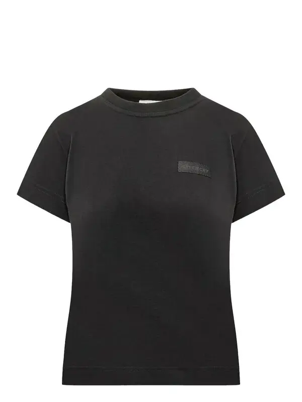 Givenchy Logo-patch T-shirt - Black
