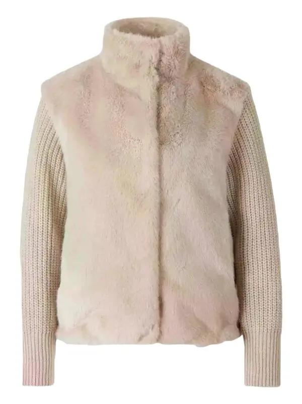 Herno Faux-fur Jacket - Neutrals