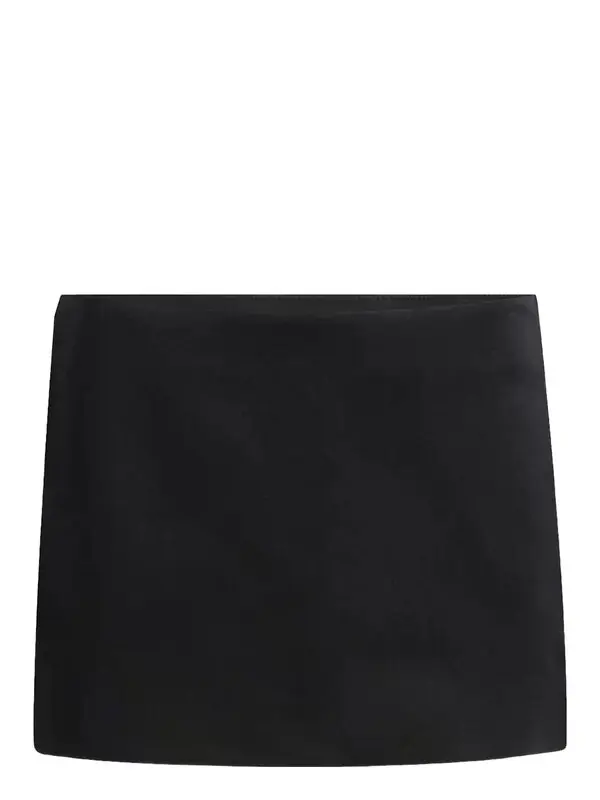 Khaite Jett Mini Skirt - Black