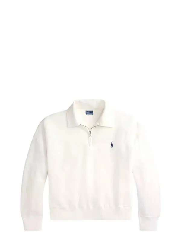 Polo Ralph Lauren Half-zip Sweatshirt - White