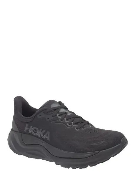 HOKA Arahi Stability Running Shoe - Black /black