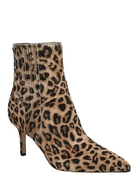 Veronica Beard Lisa Calf Hair Bootie - Leopard