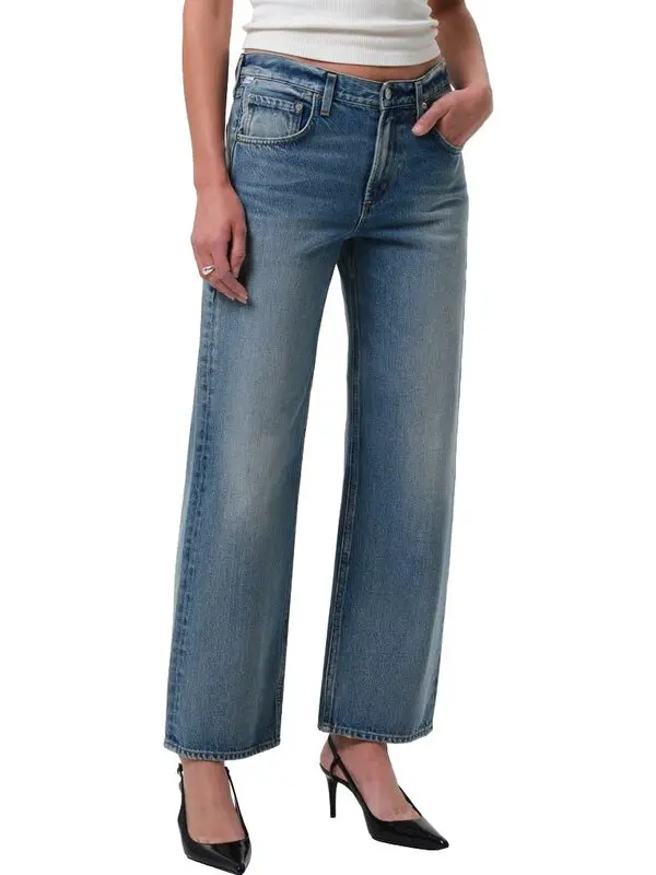 Citizens Of Humanity Lindz Low Rise Easy Straight Leg Jeans - Bijou