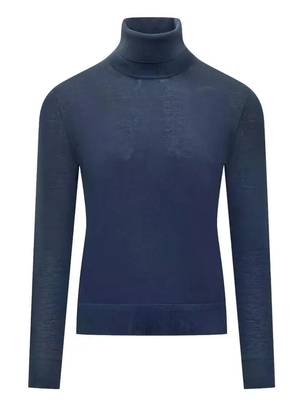 TOM FORD Turtleneck Sweater - Blue