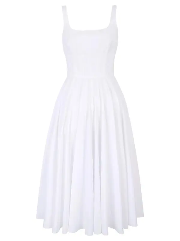 EMILIA WICKSTEAD Nikush Cotton Dress - White