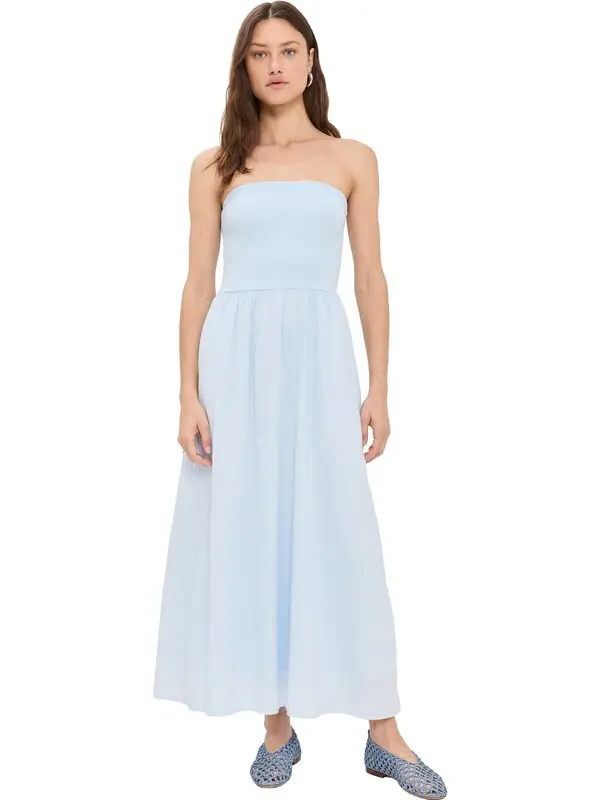 Xirena Finnian Strapless Maxi Dress - Skylight