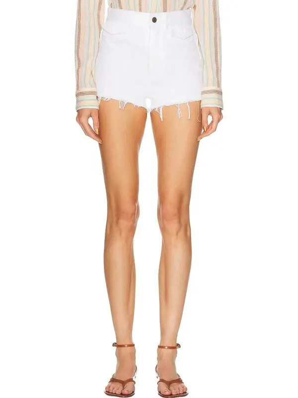 Chloé Denim Short - White