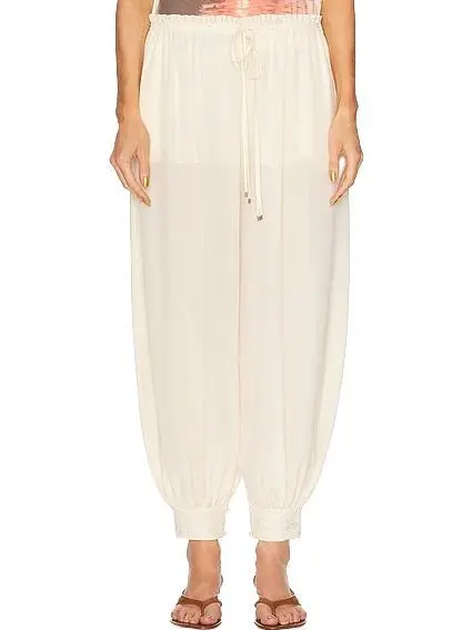 Chloé Balloon Pant - Pristine White