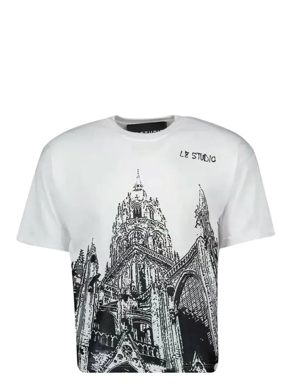 L8 STUDIO Cathédrale T-shirt - White