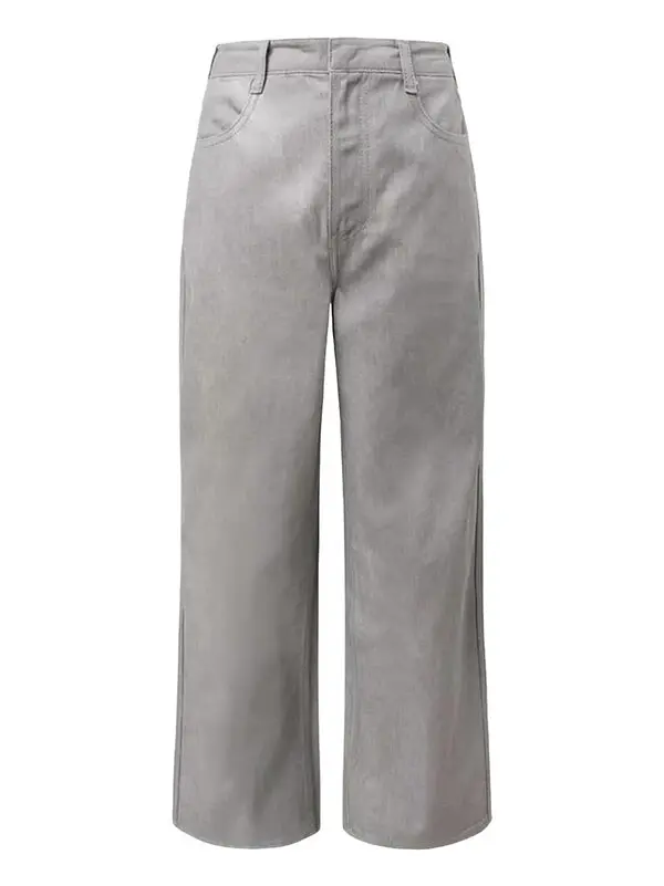 AMOMENTO Four-pocket Jeans - Grey