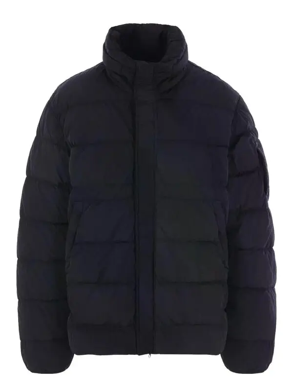 C.P. COMPANY Quilted Padded Coat - Black