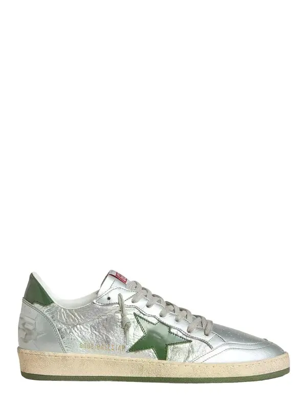GOLDEN GOOSE Ball Star Sneakers - Silver