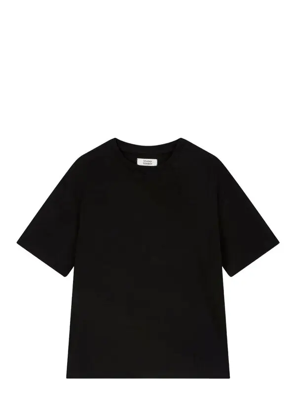 STUDIO TOMBOY Logo-print T-shirt - Black