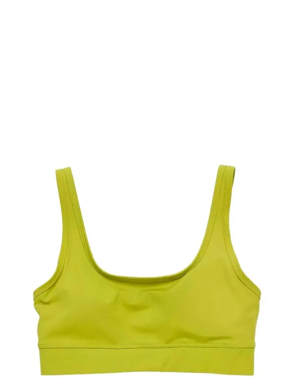 UNNA Logo-print Bra - Green