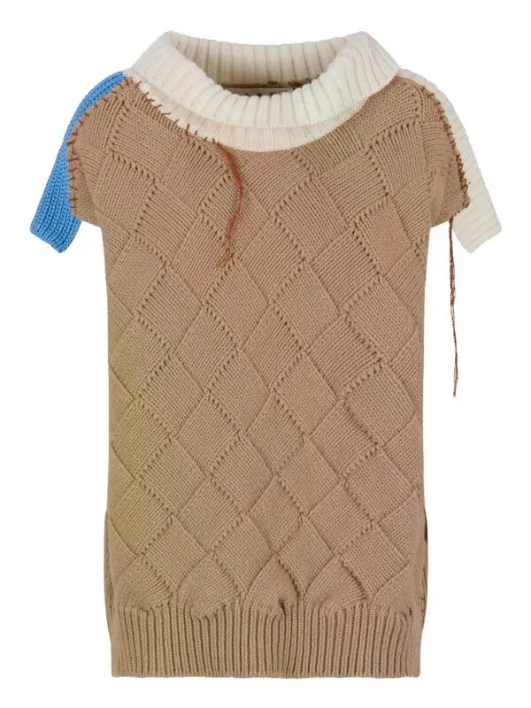 Marni Textured Short-sleeve T-shirt - Mxw36 Dune