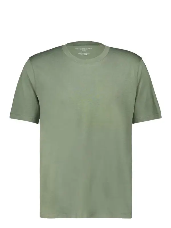 Majestic Filatures Round-neck T-shirt - Green