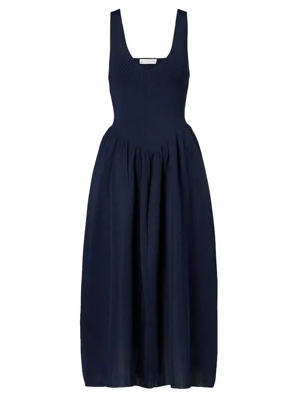Altuzarra Lollie Midi Dress - Blue