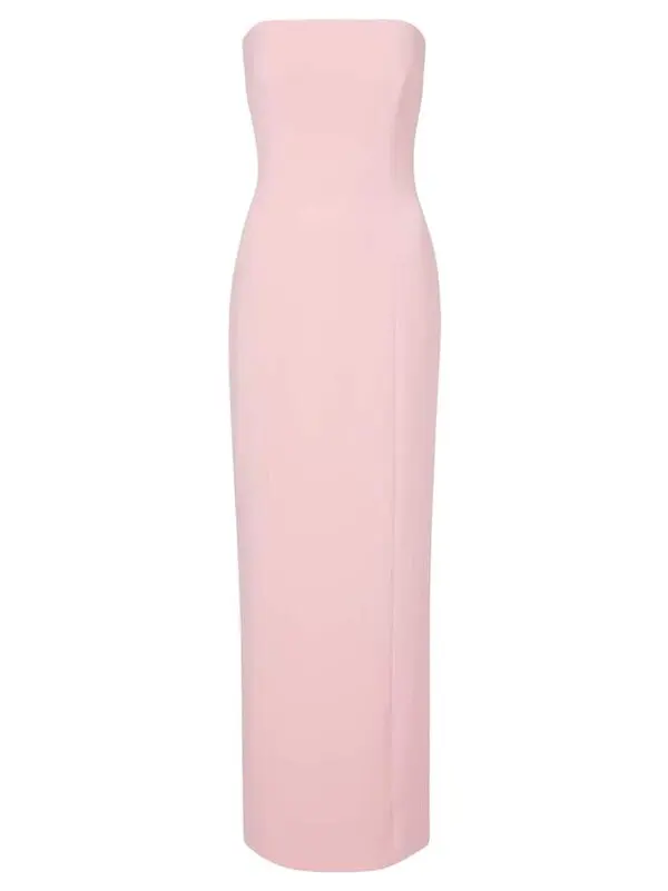 Solace London Anderson Strapless Gown - Pink