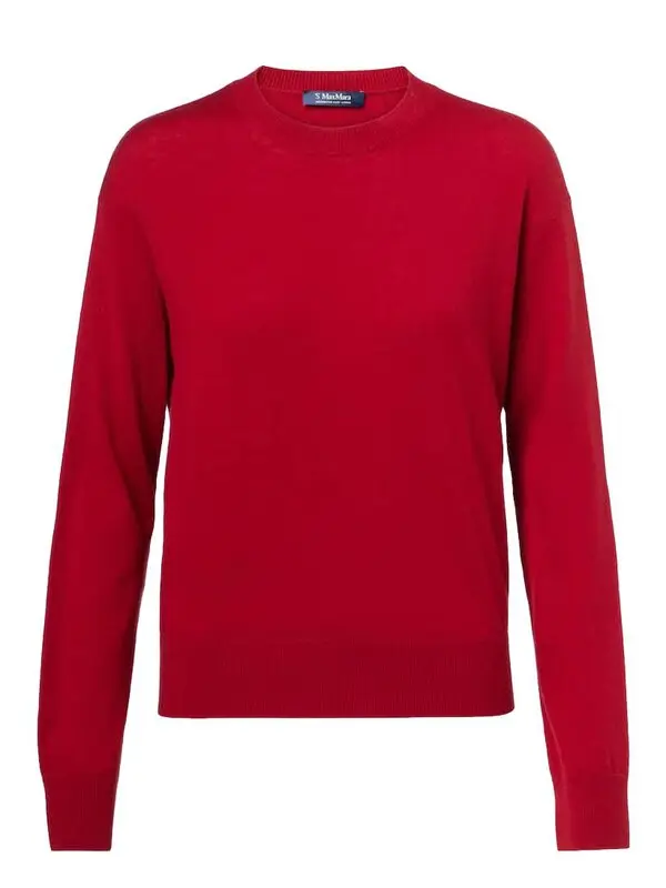 Max Mara Wool Sweater - Red