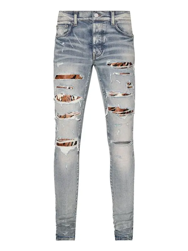Amiri Thrasher Lunar New Year Denim - Blue