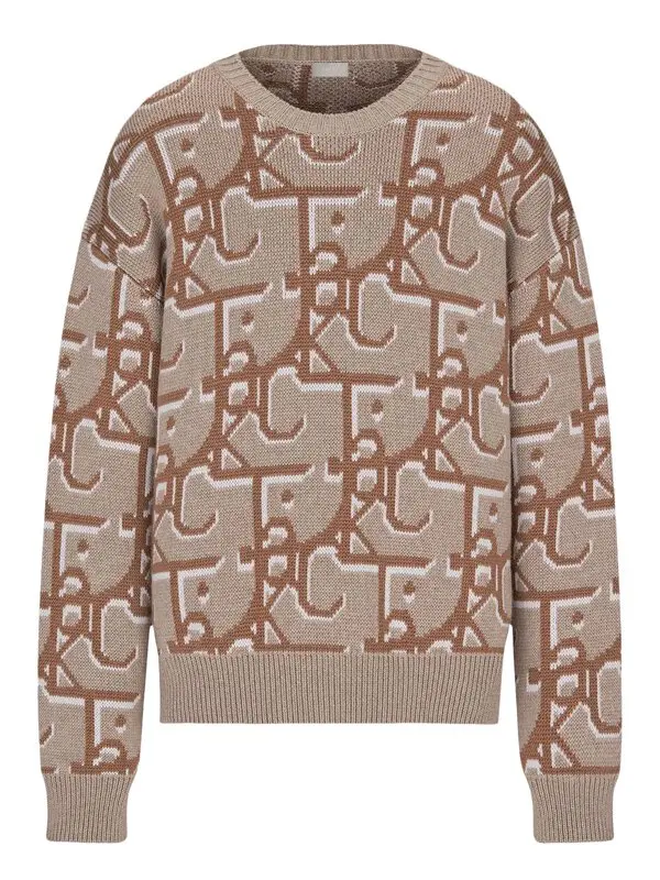 Dior Oversized Sweater - Tan