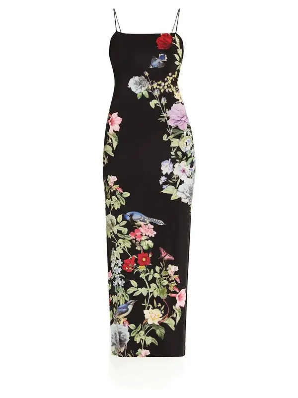 Alice + Olivia Fifi Maxi Dress - Venus Floral