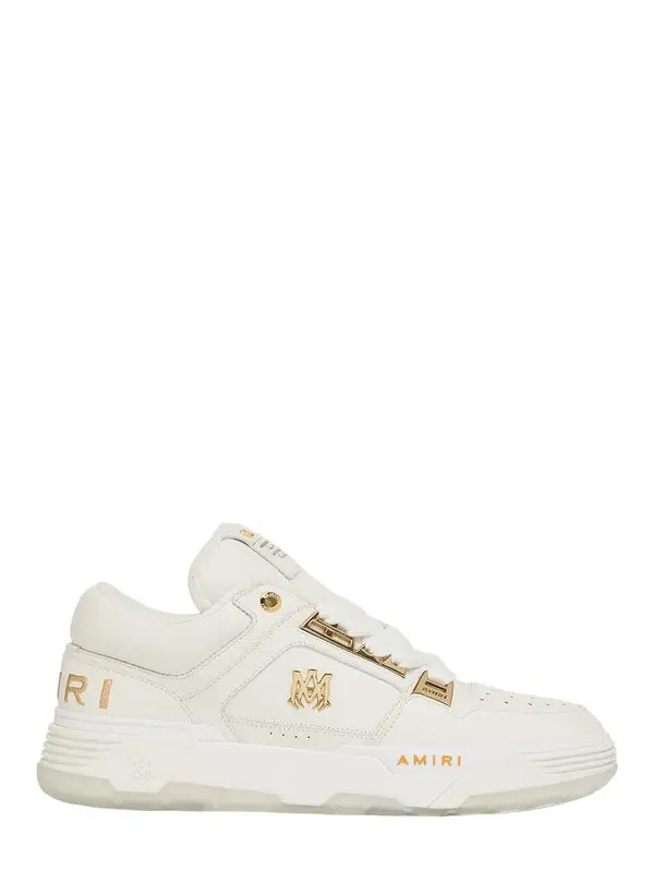 Amiri Ma-1 Leather High-top Sneakers - White