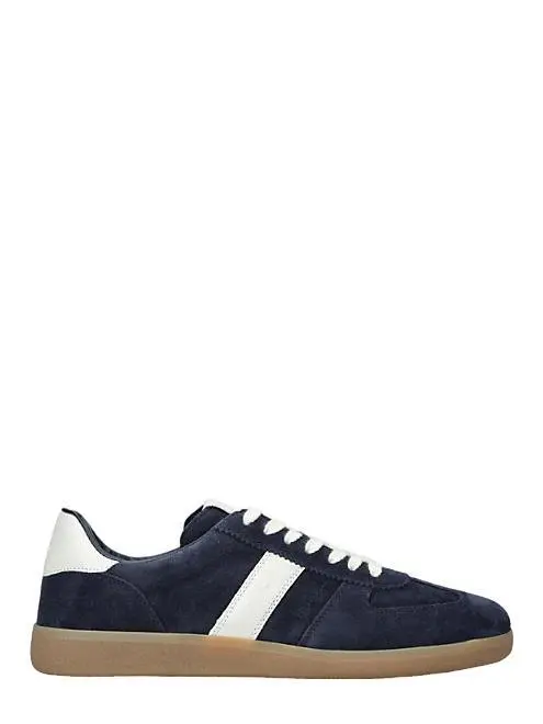 TOM FORD Archer Suede Low-top Trainers - Navy
