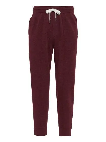 Brunello Cucinelli Double Knit Trousers - Amaranth