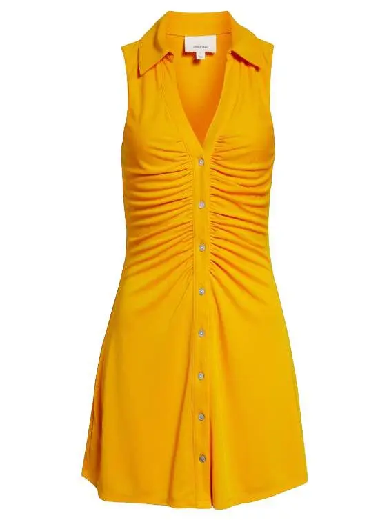 Cinq À Sept Melinda Sleeveless Minidress - Saffron