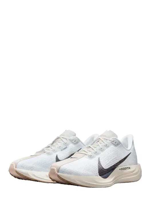 Nike Pegasus Plus Running Shoe - White/ Light Orewood Brown