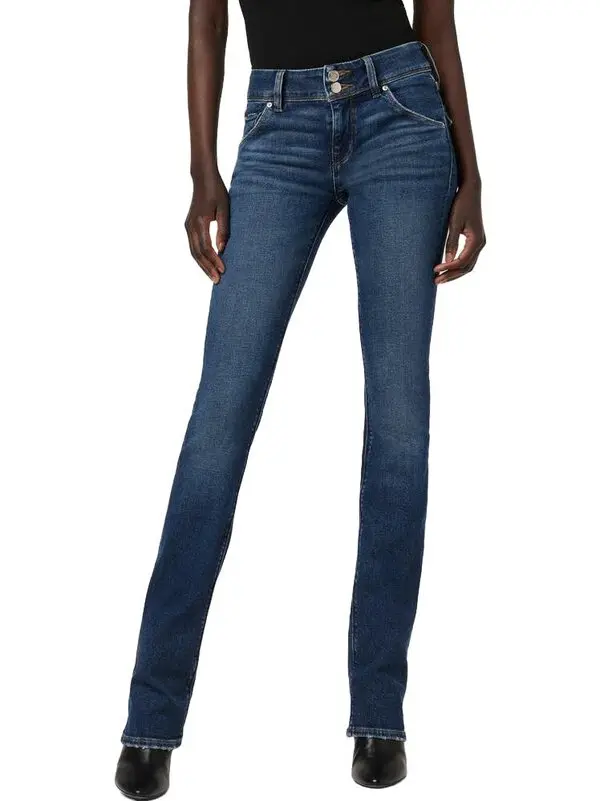 Hudson Jeans Beth Mid-rise Baby Bootcut Jean - Olympic