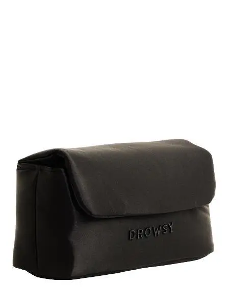 DROWSY SLEEP CO. Silk Necessaire Pouch - Black Jade