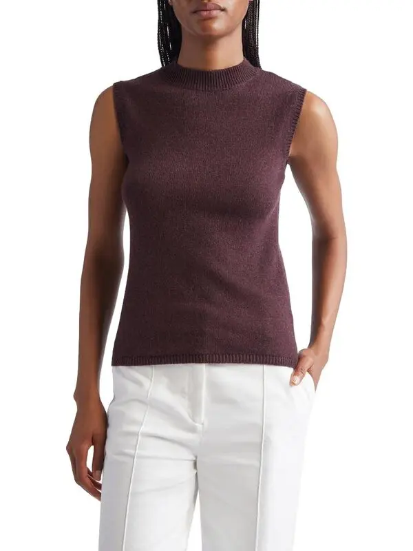 Eleventy Cashmere Sweater Vest - 167 Bordeaux