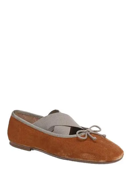 Sam Edelman Arya Ballerina Flat - Harvest Brown