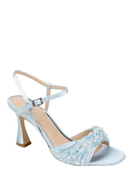 Badgley Mischka Fanny Ankle Strap Sandal - Sky Blue