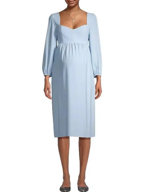 EMILIA GEORGE Sophie Dress - Blue