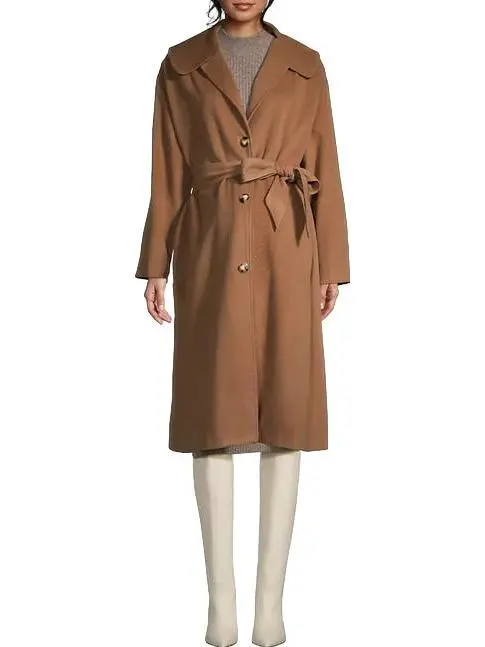 EMILIA GEORGE Eugene Coat - Camel