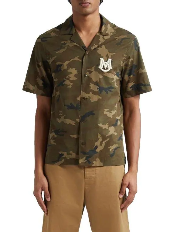 Moncler Camo Camp Shirt - Camouflage