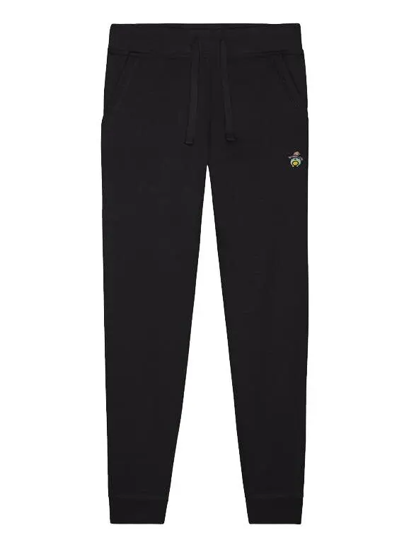 DALIX Sorcerer Frog Midweight Fleece Jogger Pant - Black