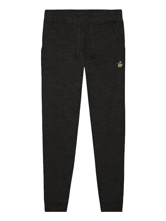DALIX Sorcerer Frog Fleece Jogger Pant - Charcoal Htr