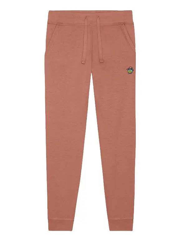 DALIX Sorcerer Frog Midweight Fleece Jogger Pant - Dusty Rose