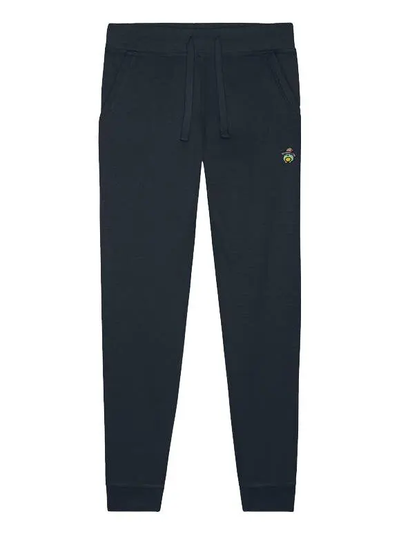 DALIX Sorcerer Frog Midweight Fleece Jogger Pant - Navy Blue